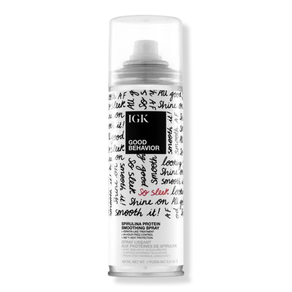 IGK Good Behavior Spirulina Protein Smoothing Spray