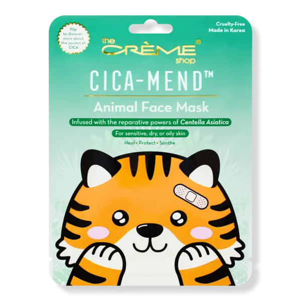THE CREME SHOP Cica-mend Animated Tiger Face Mask