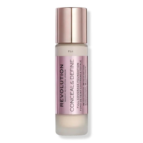 REVOLUTION BEAUTY Conceal & Define Full Coverage Foundation - F0.1