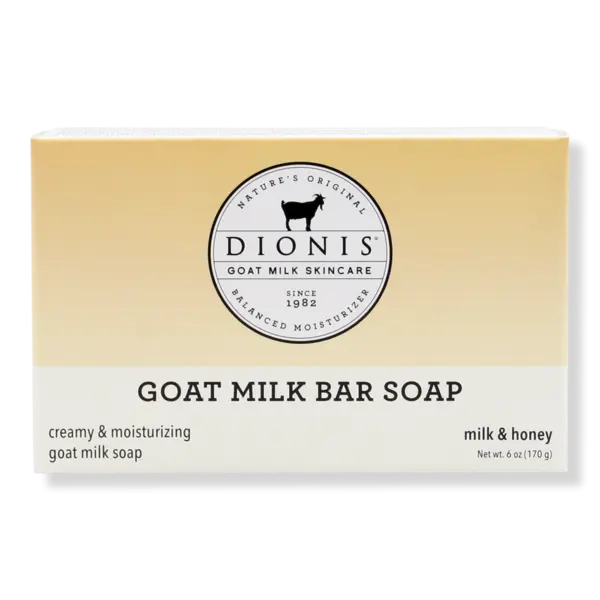 DIONIS GOAT MILK SKINCARE Goat Milk Bar Soap Milk & Honey