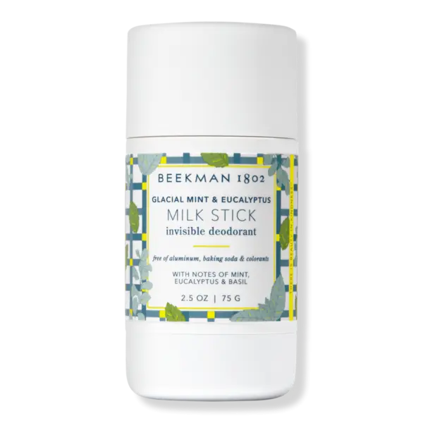 BEEKMAN 1802 Milk Stick Invisible Deodorant Glacial Mint & Eucalyptus