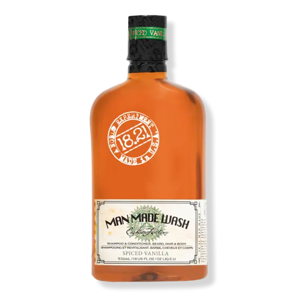 18.21 MAN MADE Spiced Vanilla Shampoo, Conditioner And Body Wash