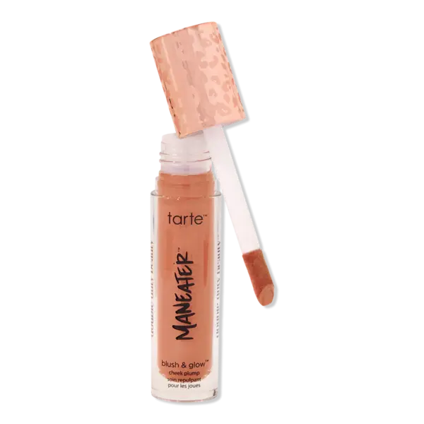 TARTE Maneater Blush & Glow Cheek Plump - Buffed Peach