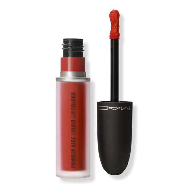 MAC COSMETICS Powder Kiss Liquid Lipcolor Longwear Lipstick - Devoted To Chili