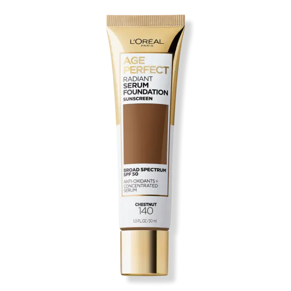 L'OREAL Age Perfect Radiant Serum Foundation - 140 Chestnut