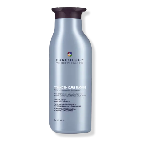 PUREOLOGY Strength Cure Blonde Purple Shampoo