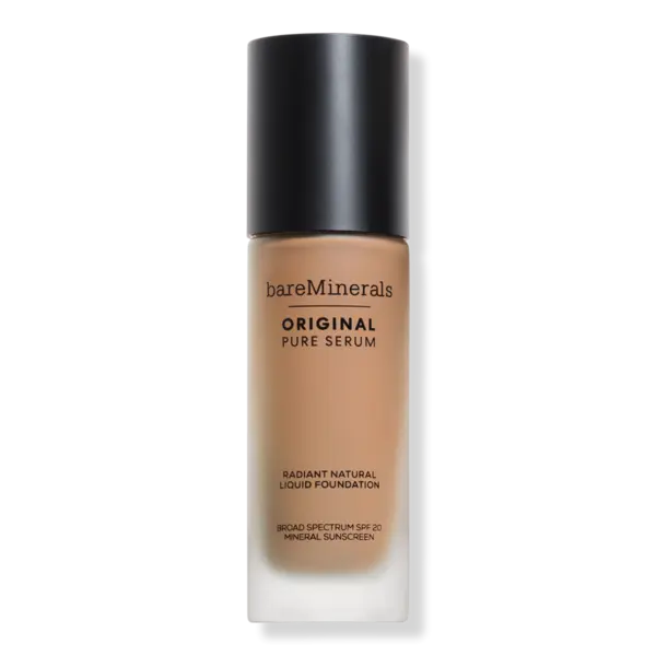BAREMINERALS Original Pure Serum Radiant Natural Liquid Foundation Mineral Spf 20 - Medium Cool 3.5