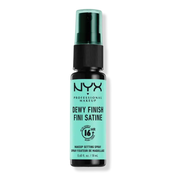 NYX PROFESSIONAL MAKEUP Dewy Finish Long Lasting Makeup Setting Spray Vegan Formula - One-color