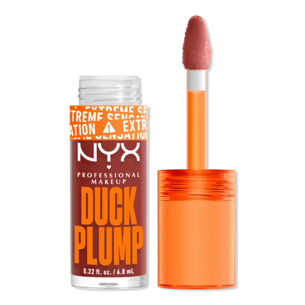 NYX PROFESSIONAL MAKEUP Duck Plump High Pigment Lip Plumping Gloss - Brick Of Time