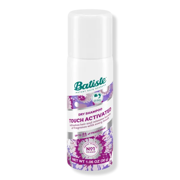 BATISTE Travel Shampoo Touch Activated Black Cherry, Vanilla & Bergamot