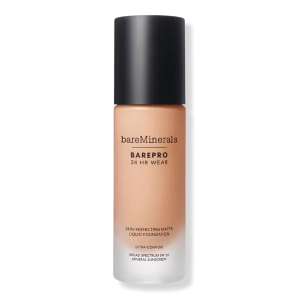 BAREMINERALS Barepro 24hr Wear Skin-perfecting Matte Liquid Foundation Mineral Spf 20 - Medium 30 Cool