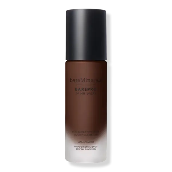 BAREMINERALS Barepro 24hr Wear Skin-perfecting Matte Liquid Foundation Mineral Spf 20 - Deep 65 Neutral