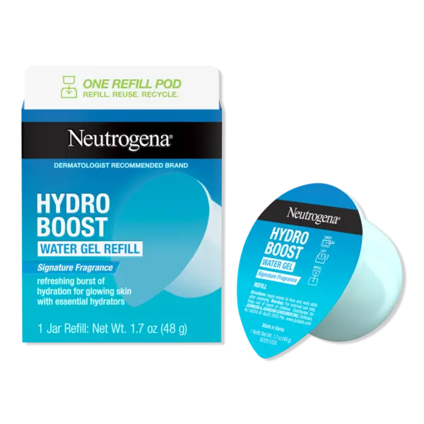 Neutrogena Hydro Boost Water Gel, Refillable Jar + Refill Pod