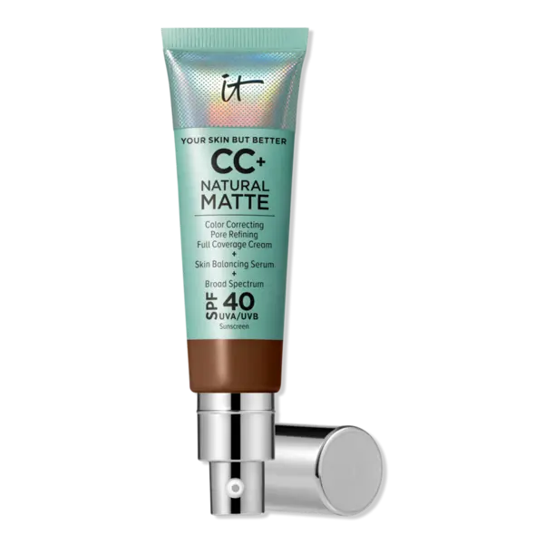 IT COSMETICS Cc+ Cream Natural Matte Foundation With Spf 40 - Deep Bronze