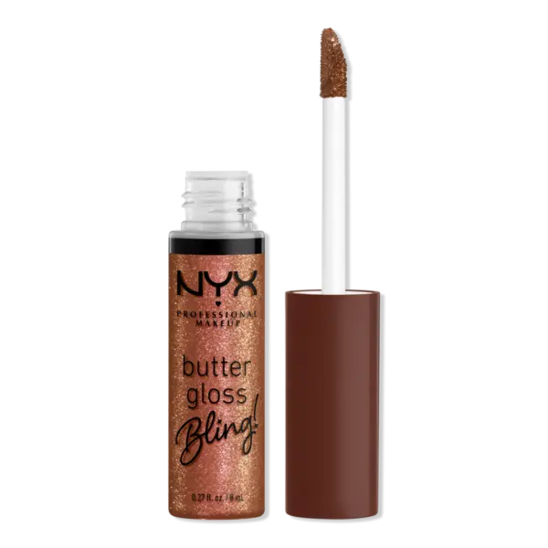 NYX PROFESSIONAL MAKEUP Butter Gloss Bling Non-sticky Lip Gloss - Hustla