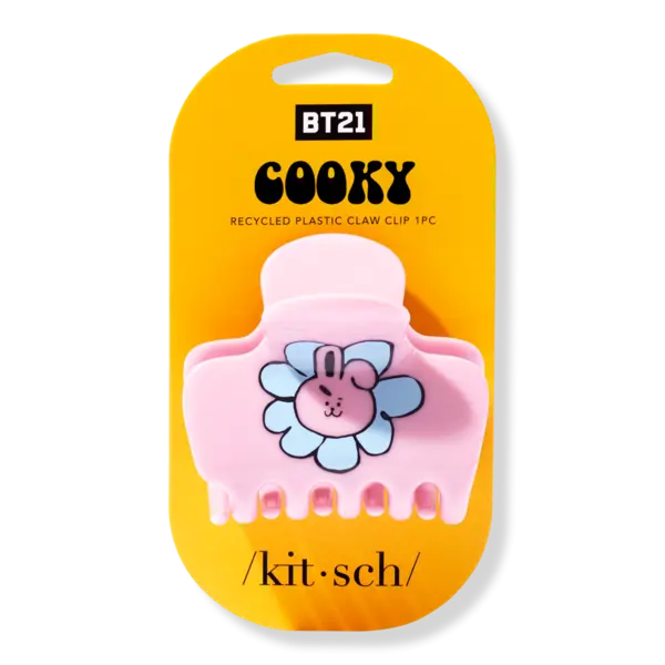 KITSCH Bt21 X Recycled Plastic Puffy Claw Clip