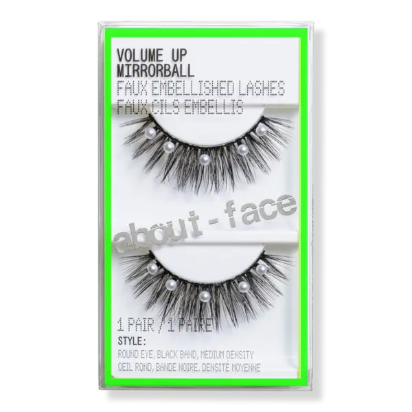 ABOUT-FACE Volume Up Faux Embellished Lashes Mirrorball