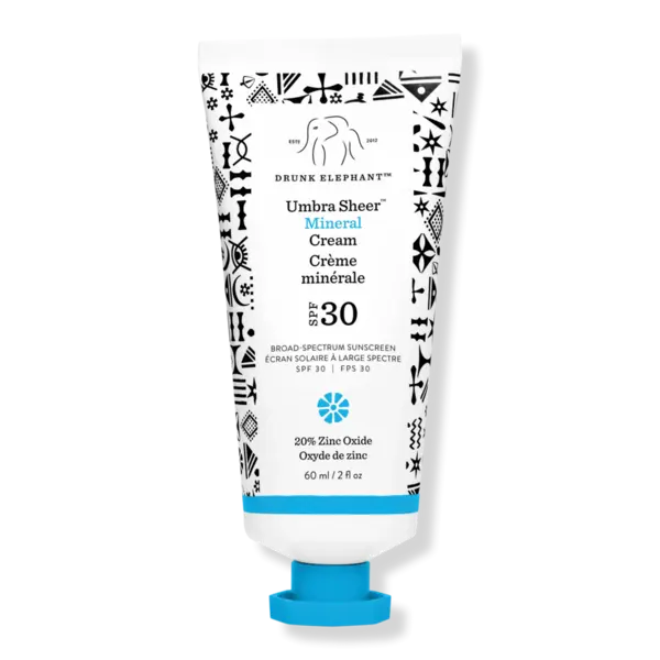 Drunk Elephant Umbra Mineral Cream Spf 30 Tinted Face Sunscreen - Sheer