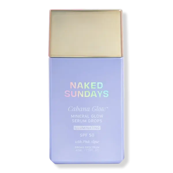 NAKED SUNDAYS Cabanaglow Mineral Glow Drops Spf 50 Sunscreen - Illuminating