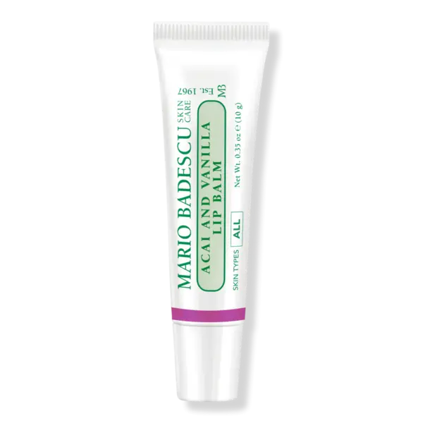 MARIO BADESCU Squeeze Tube Lip Balm Acai And Vanilla