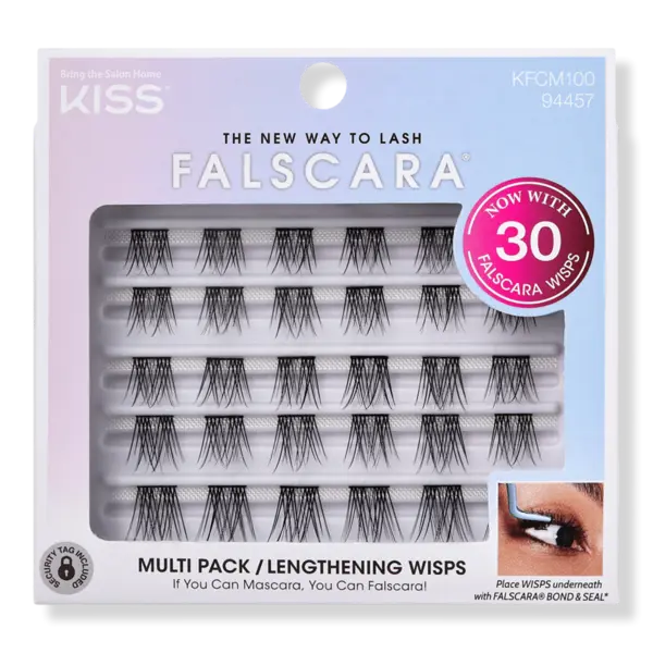 Kiss Falscara Multipack, Lash Clusters Lengthening
