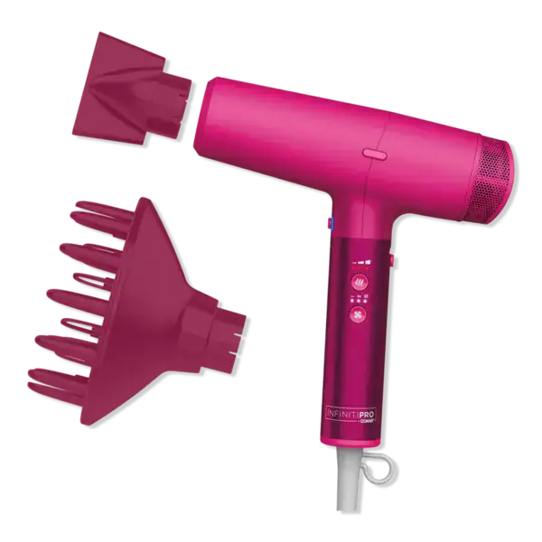 Conair Infinitipro Digitalaire Hair Dryer Pink Editorialist