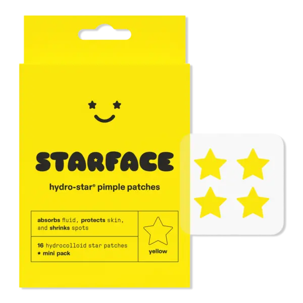 STARFACE Hydro-star Yellow Pimple Patches - One-color