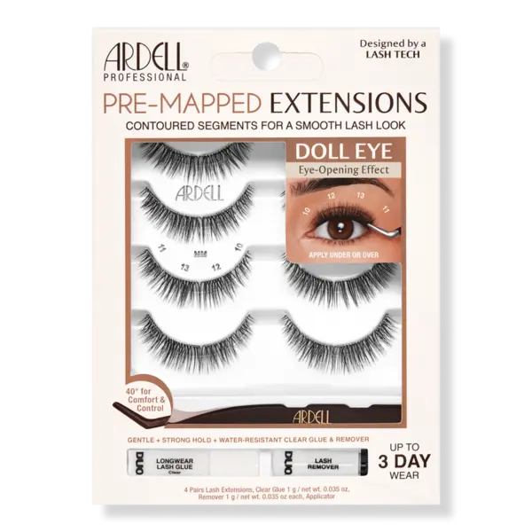 ARDELL Pre-mapped Extensions Doll Eye