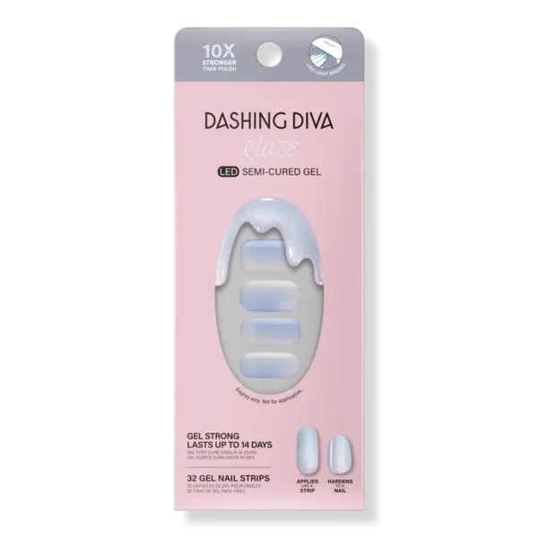 DASHING DIVA Glaze Semi-cured Gel Art Summer Collection - Baila Con Fuego