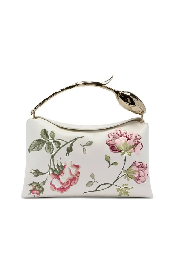 Erdem Bloom Medium Bag - White