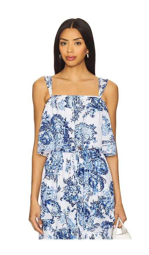 Cinq À Sept Costal Bouquet Kandra Top