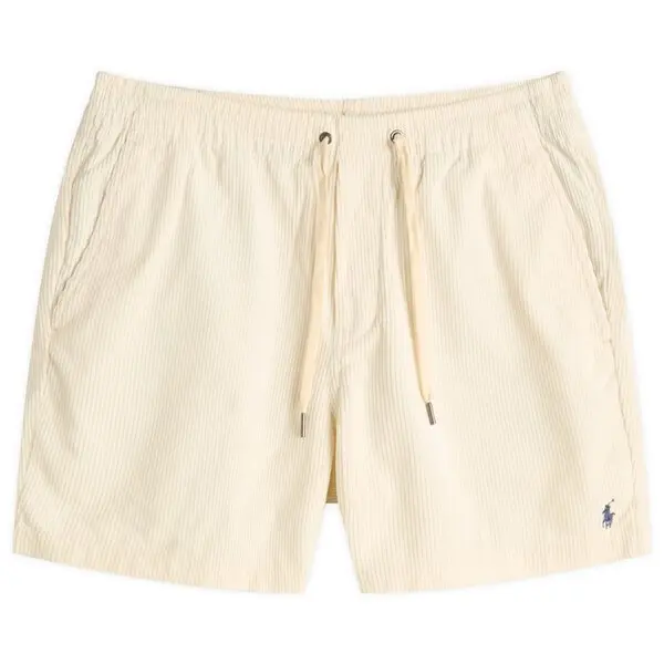 Ralph Lauren Corduroy Prepster Shorts - Warm White