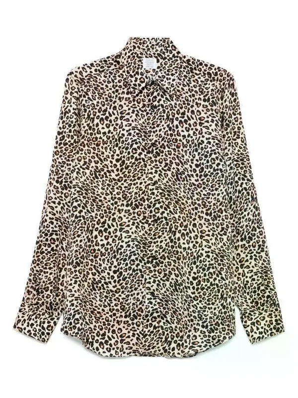 MAZZARELLI Leopard-print Shirt