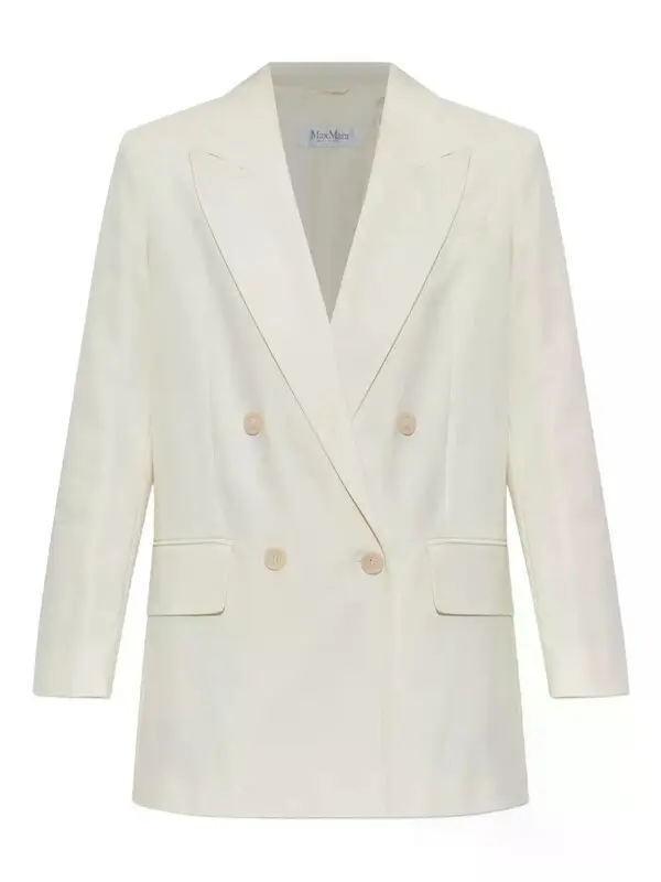 Max Mara Double-breasted Blazer - Neutrals