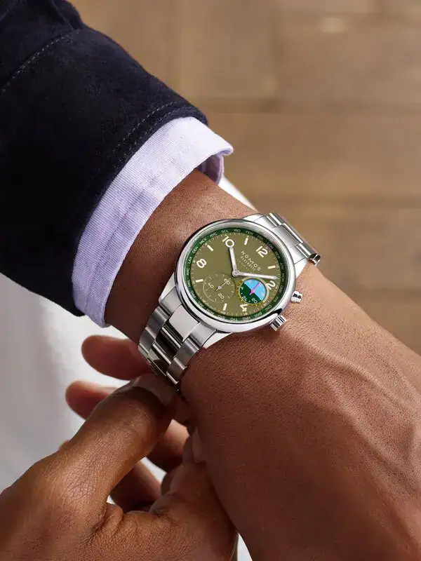 Nomos Glashutte Club Sport Neomatik Worldtimer Jungle Limited Edition ...