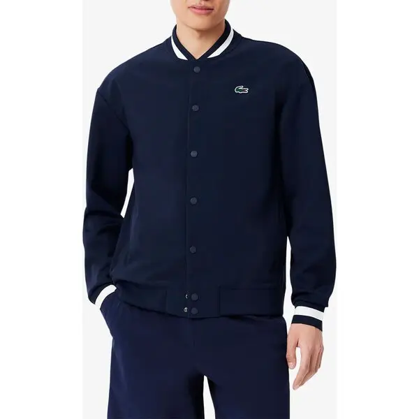 Lacoste X Novak Djokovic Water Repellent Bomber Jacket
