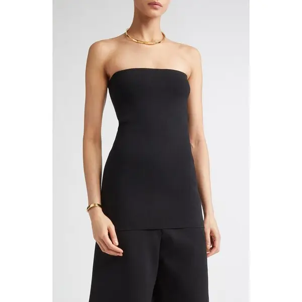 TOTÊME Compact Knit Tube Top
