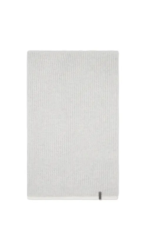 Brunello Cucinelli Knit Scarf - Light Grey
