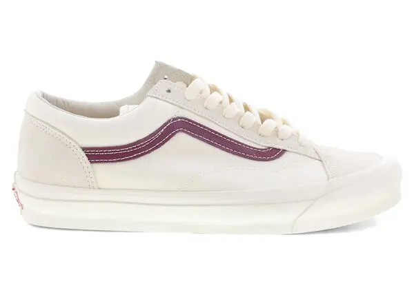 VANS Og Style 36 Lx Sneakers - Classic White/pomegranate