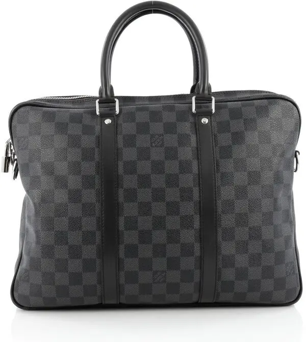 LOUIS VUITTON Porte-documents Voyages Damier Graphite Pm - Multicolor