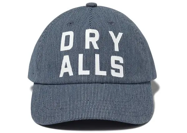 HUMAN MADE 6 Panel Striped Denim Cap