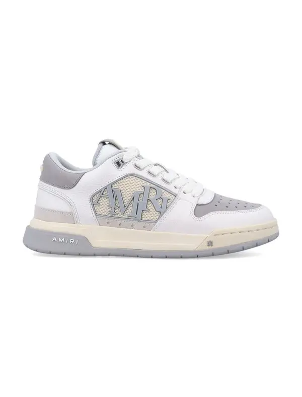 Amiri Classic Low Sneakers - White Grey