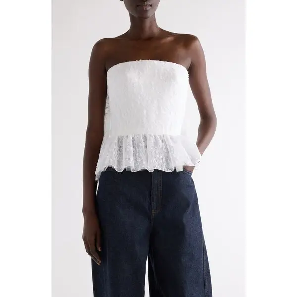 Givenchy Lace Bustier Top