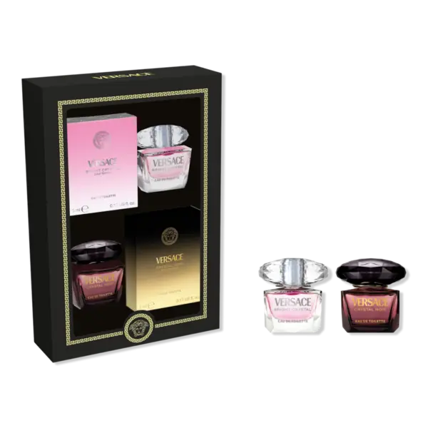 Versace Bright Crystal & Crystal Noir Mini Duo