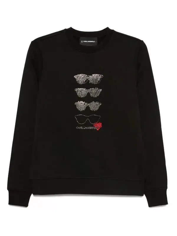 Karl Lagerfeld Sequin-embellished Sweatshirt