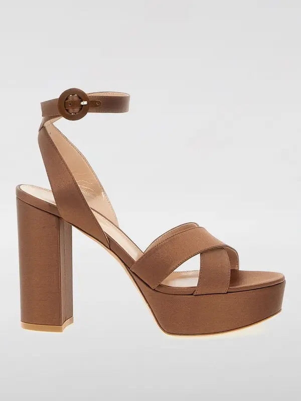 GIANVITO ROSSI Heeled Sandal - Brown
