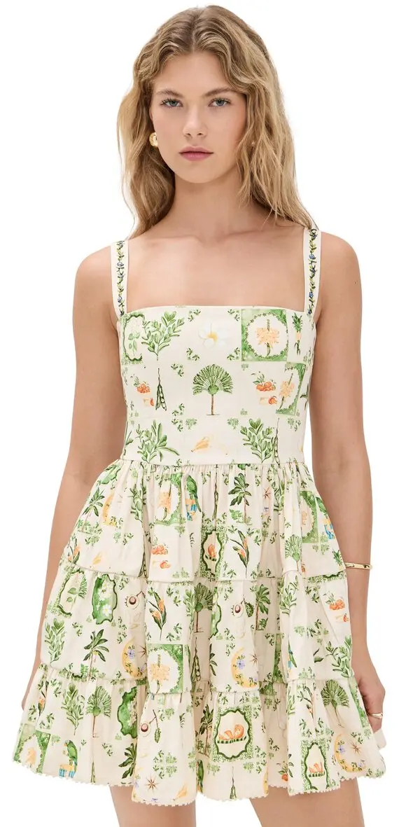 Agua Bendita Lima Mini Wild Dress - Multicolor