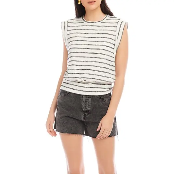 Fifteen Twenty Janice Extended Shoulder Tank