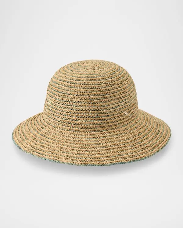 Helen Kaminski Evadine Raffia Crochet Hat