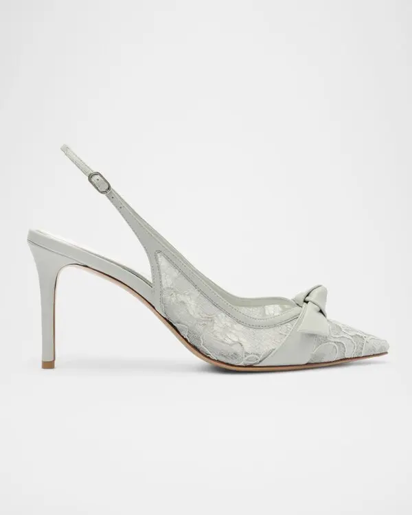 ALEXANDRE BIRMAN Clarita Lace Slingback Pumps